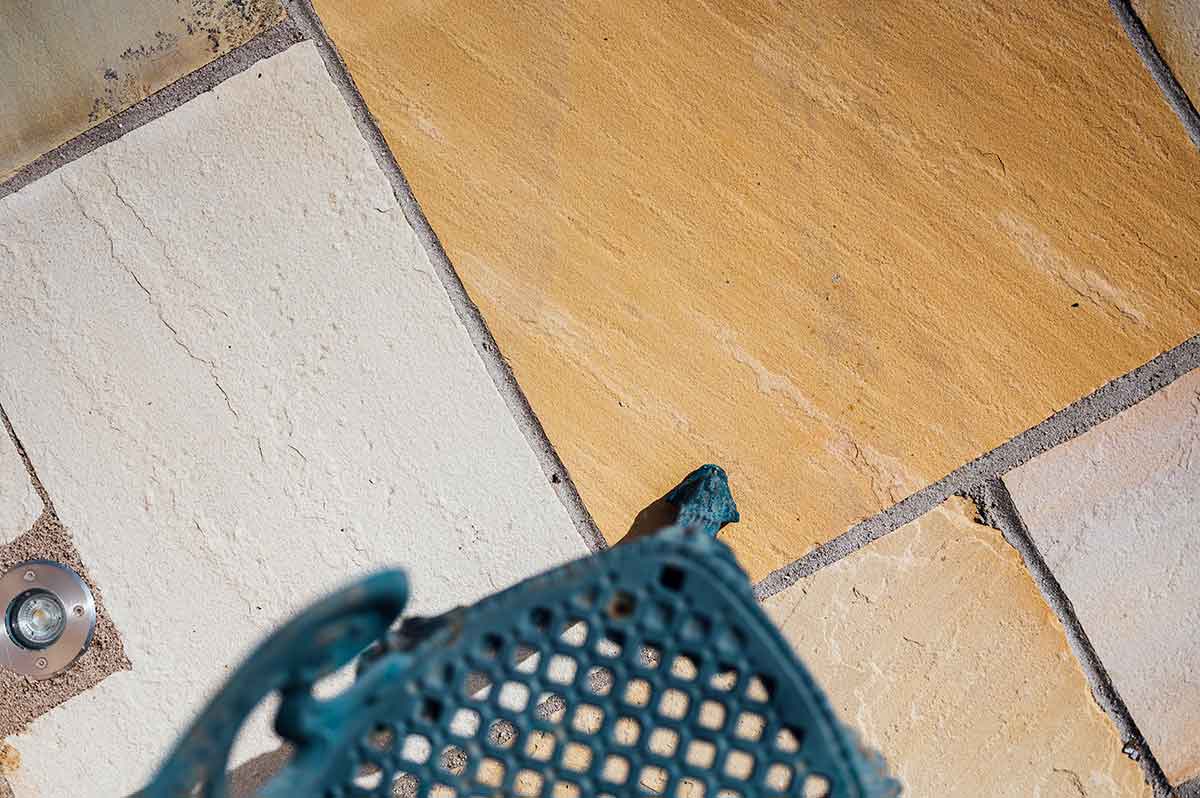 Complete your patio with natural stone paving - Stamford Stone at Home