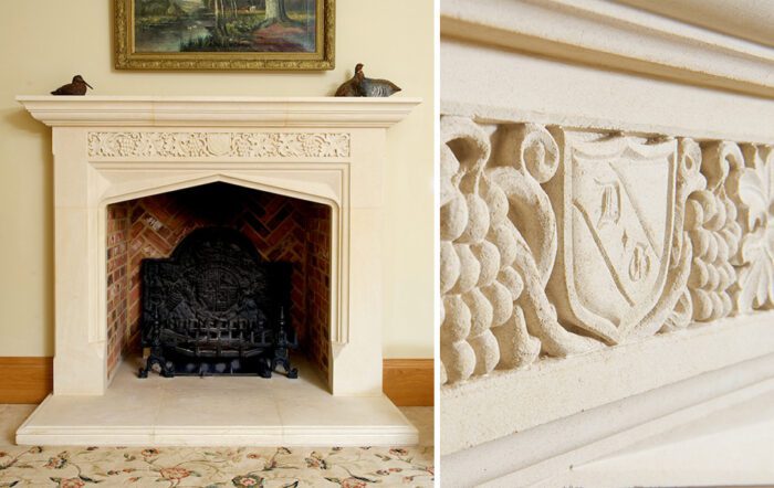 How to clean a limestone fireplace | Stamford Stone at Home